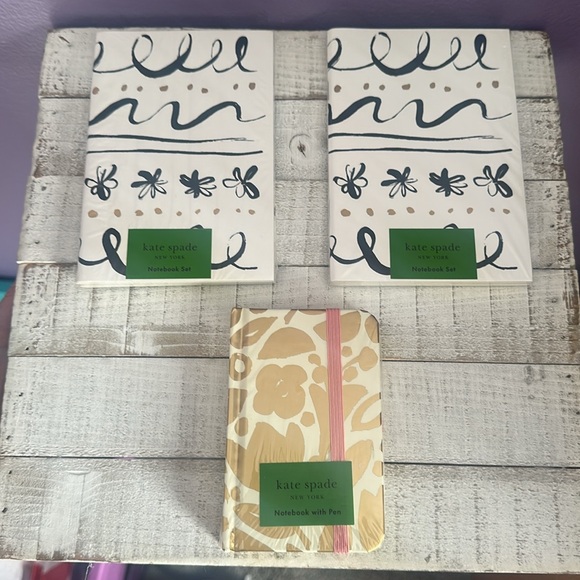 kate spade | Other | Nwt Kate Spade Mini Notebook Sets | Poshmark